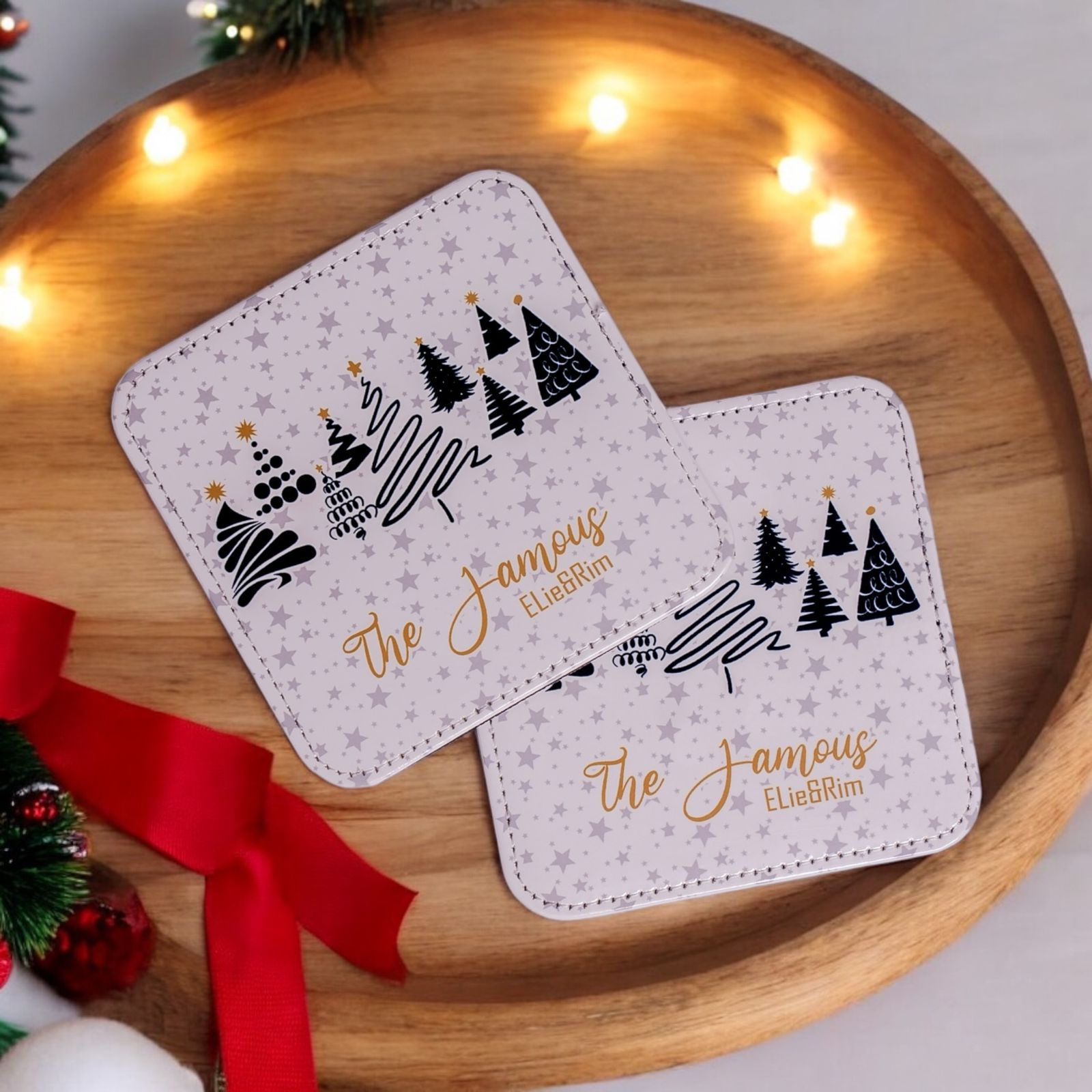 Family Christmassy Coasters – CLEA